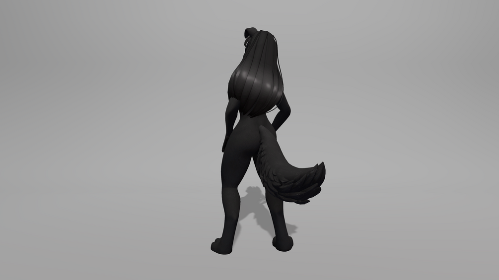 Black Lab Winterpaw Fem Canine Texture