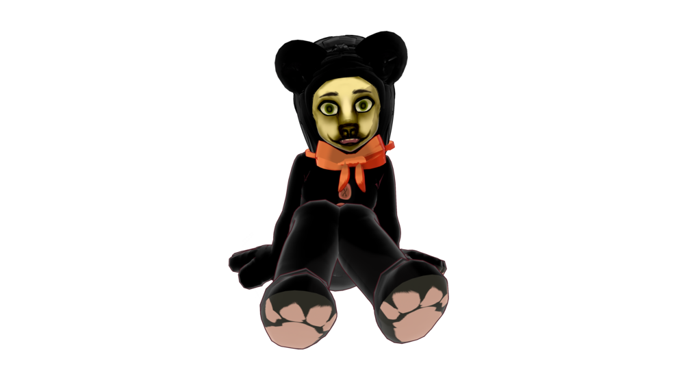 Cursed teddy VRM model