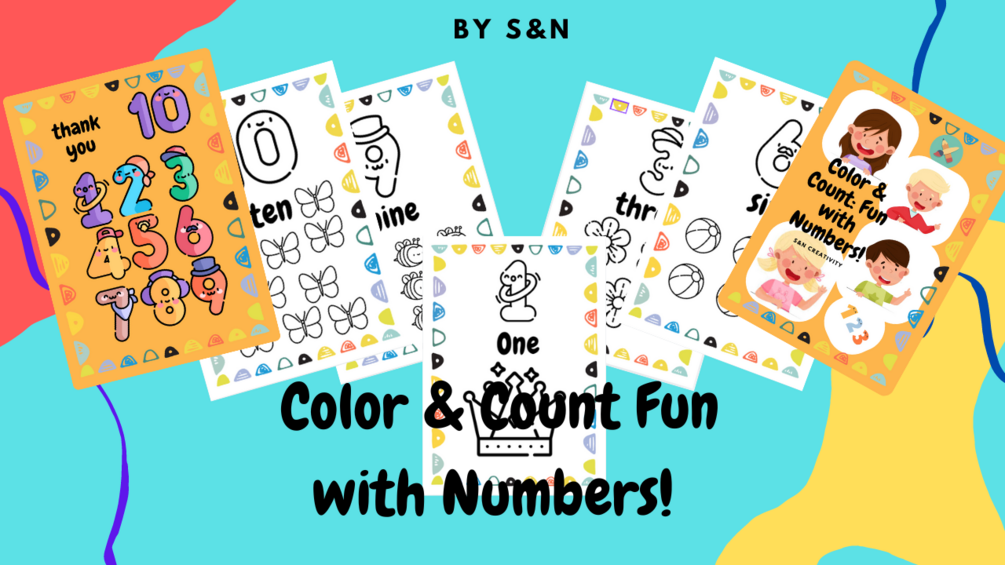 Color & Count Fun with Numbers!
