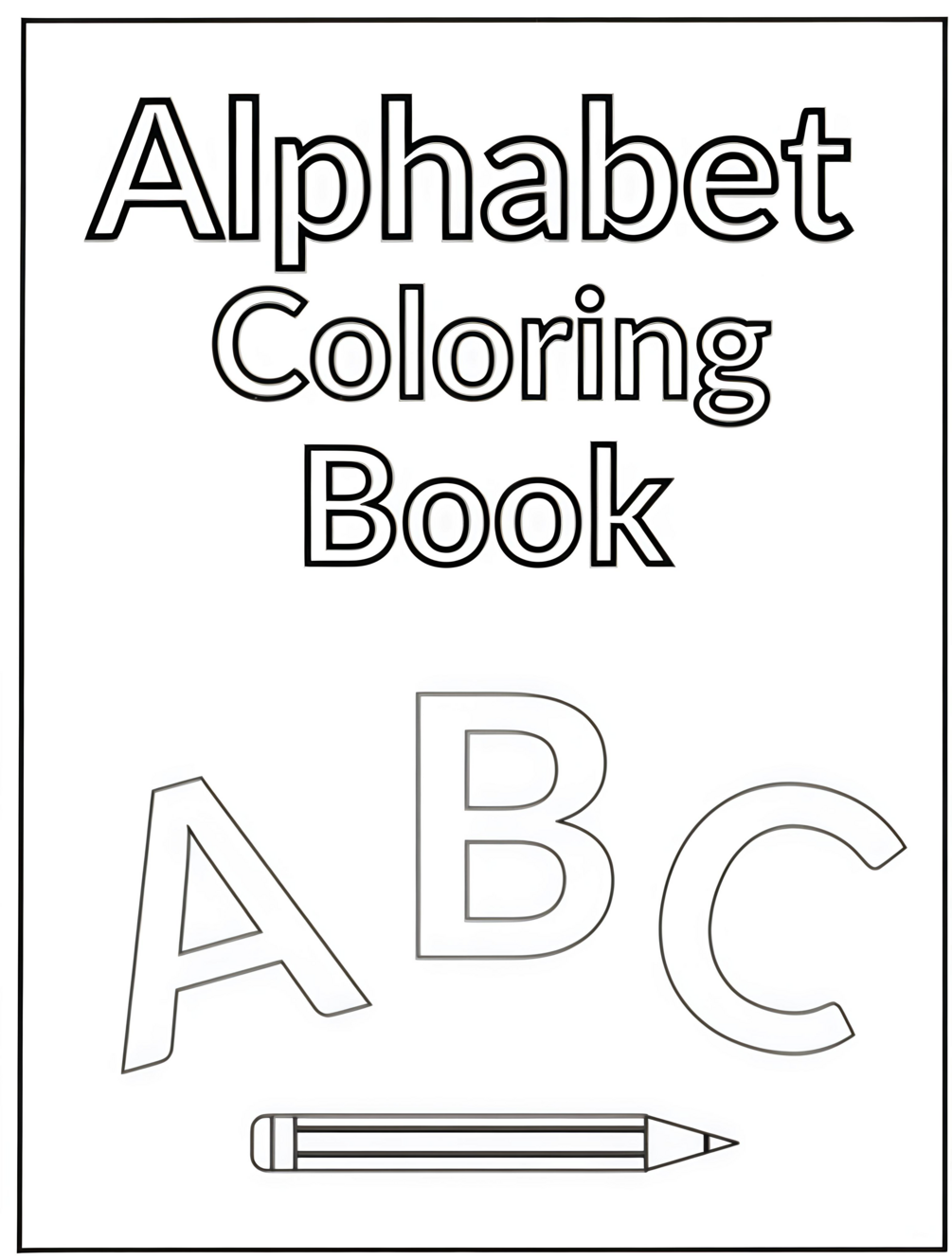 Alphabet Coloring Book Bundle for Kids – 3 Printable A–Z PDF Books