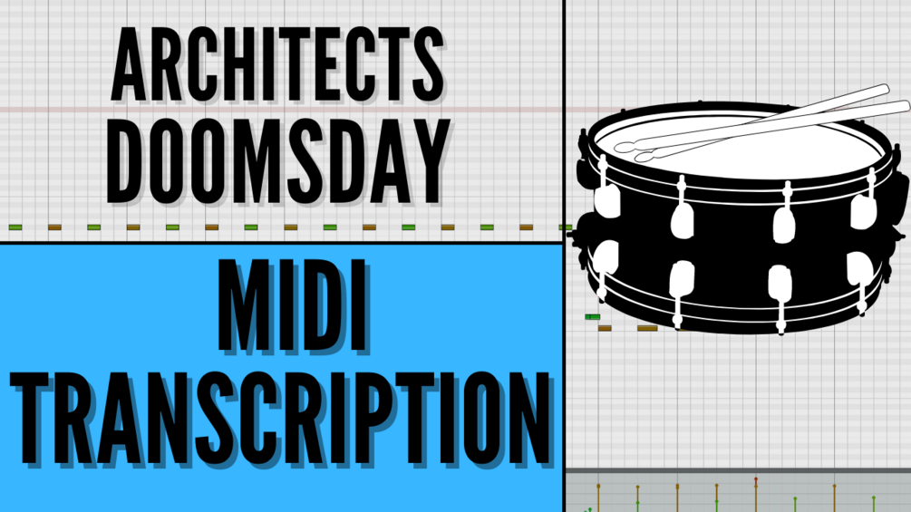 Architects - Doomsday MIDI DRUM FILE + ISOLATED STEMS