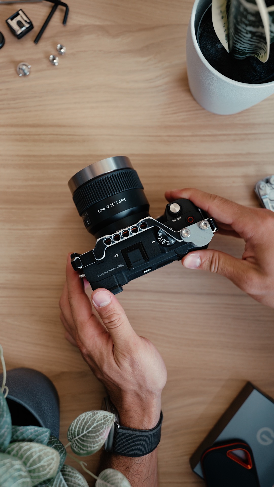 Sony A7C Exposure Compensation Dial Cover