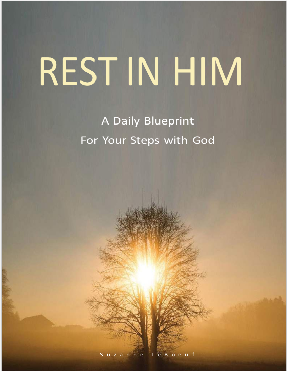 Rest In Him: A Daily Blueprint for Your Steps with God