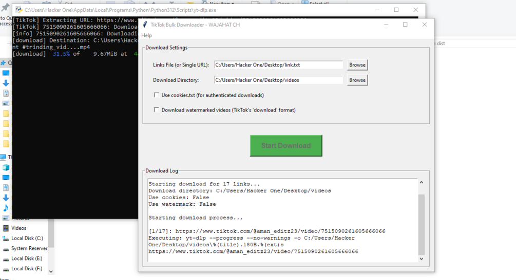 TikTok Video Downloader Bot – Save Videos by Title | Monthly Access
