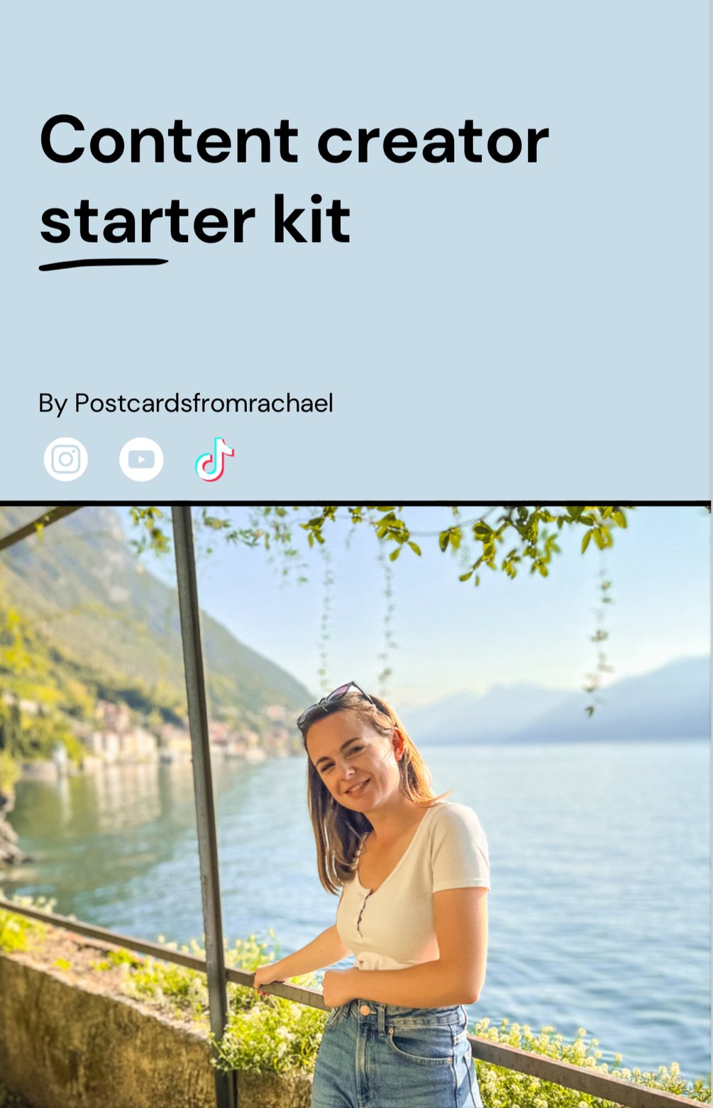 Content creator starter kit ebook