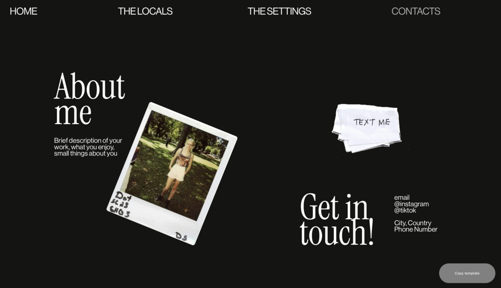 Paper Archive – Readymag Portfolio Template