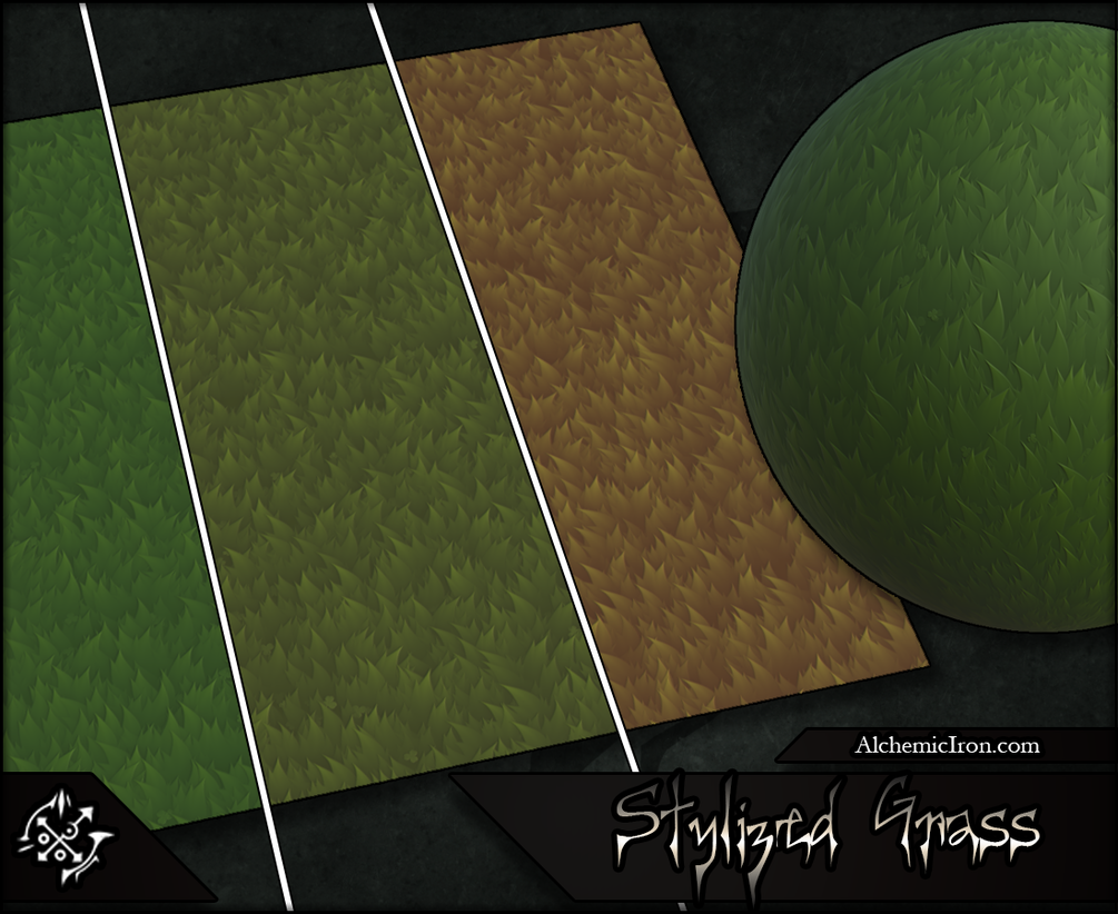 Stylized Grass - Substance, Textures and Source