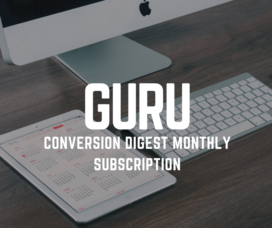Conversion Digest Guru Plan