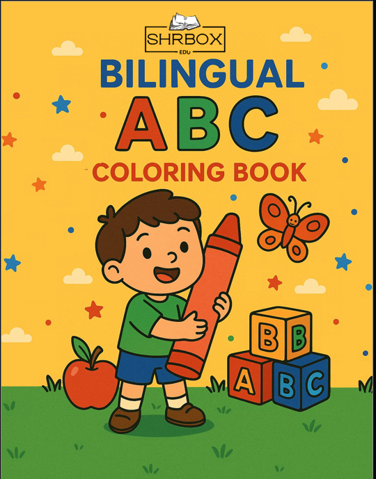 Libro ABC Bilingüe para Colorear: Aprende el Alfabeto en Inglés y ...