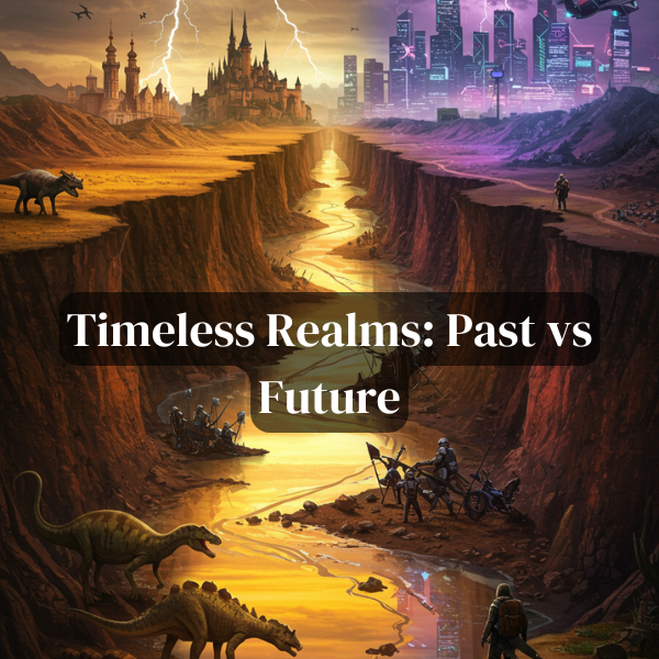 Timeless Realms: Past vs Future