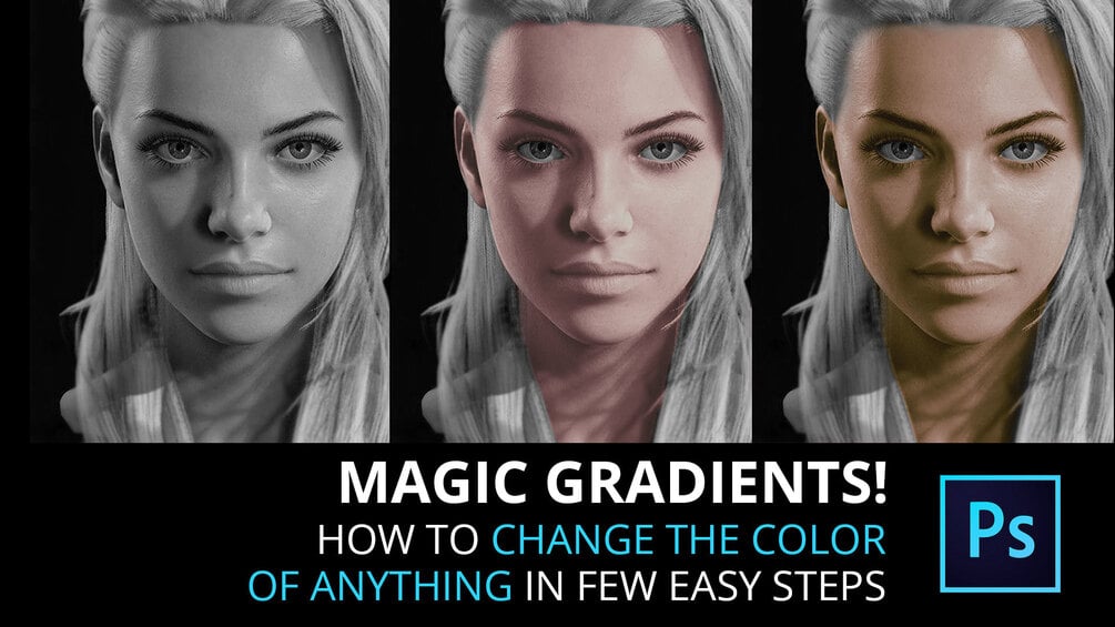 MAGIC GRADIENTS. How to change COLOR of ANYTHING? | Быстрый способ покрасить любой арт.