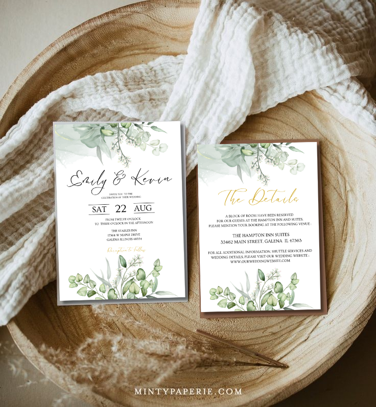 "Love Unveiled: Stunning Wedding Invitations Await!"