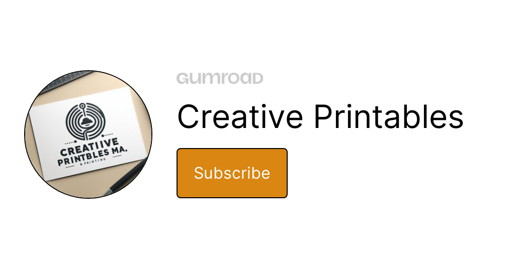 Creative Printables