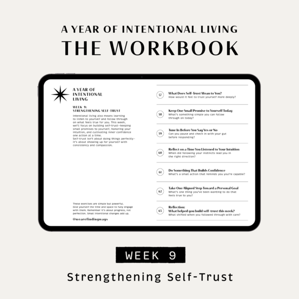 Intentional Living Week 9 Mobile Wallpaper