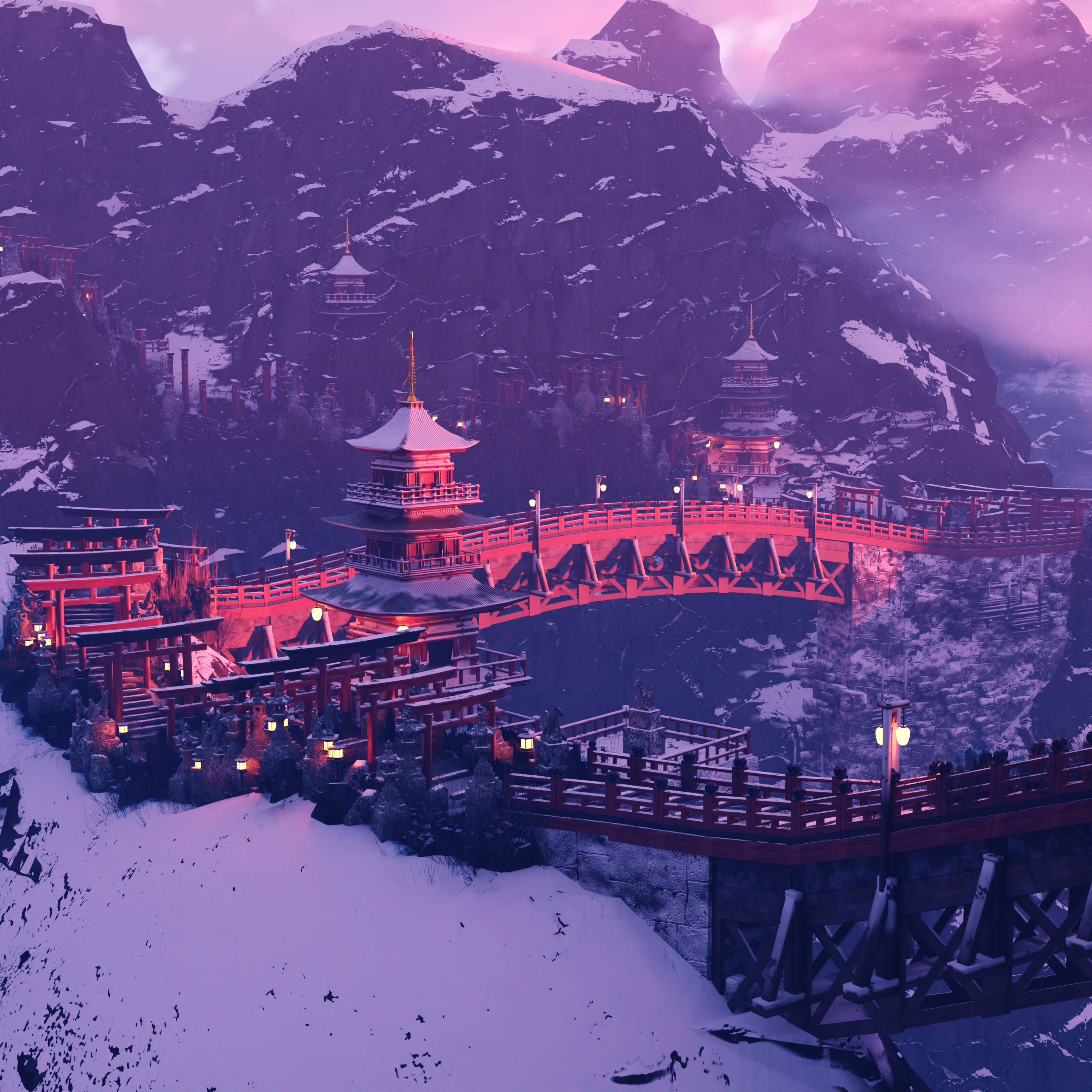 Blender Mountain Path generator Updated - Nello Fontani