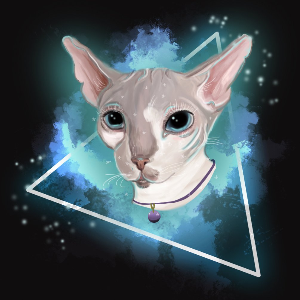 Cosmo cat concept art