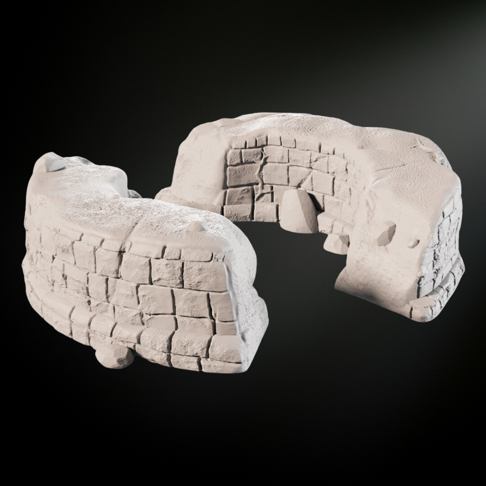 Ring Ruins STL File – Fantasy Terrain for Wargaming, Dioramas, DnD, RPG ...