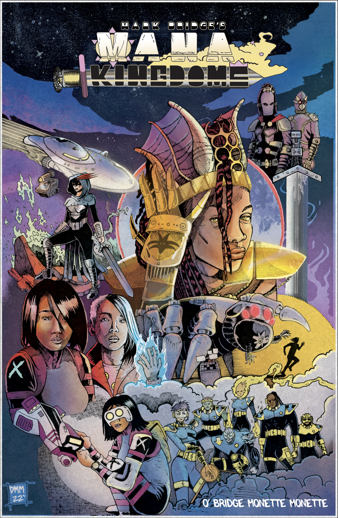 Mark Bridge's Mana Kingdoms #1 & 2