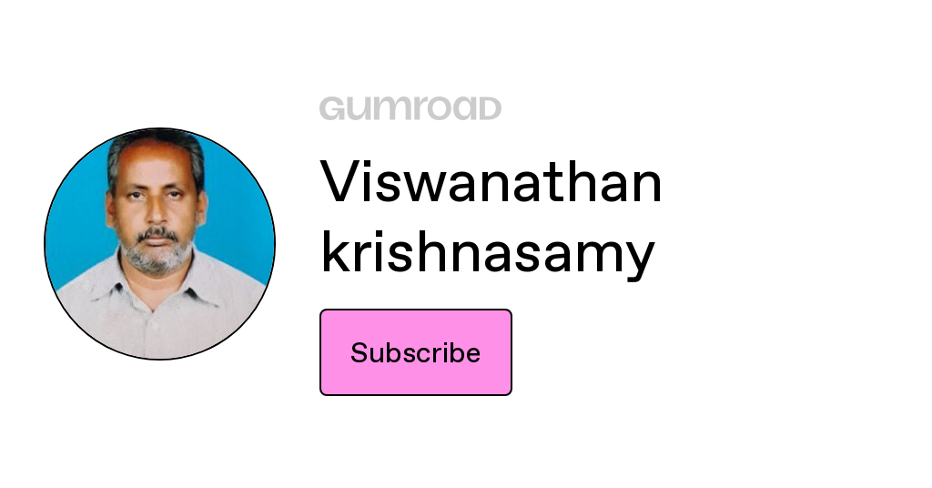 Viswanathan krishnasamy