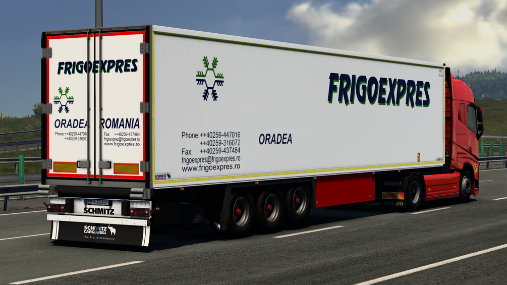 FRIGOEXPRES Combo skin. Volvo FH16 & Schmitz . ETS2