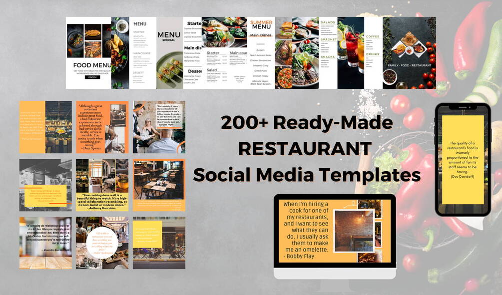 200-restaurant-templates-bundle