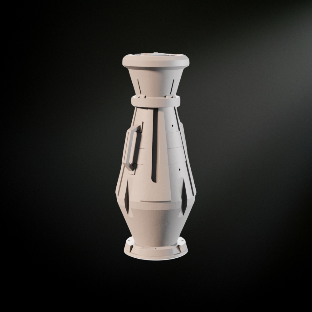Sci-Fi Amphora STL File – 3D Printable Futuristic Pottery for Wargaming ...