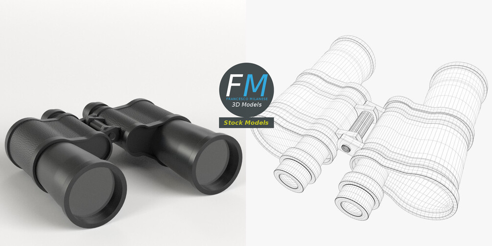3D MODEL - Binoculars