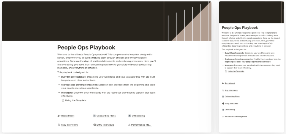 People Ops Playbook
