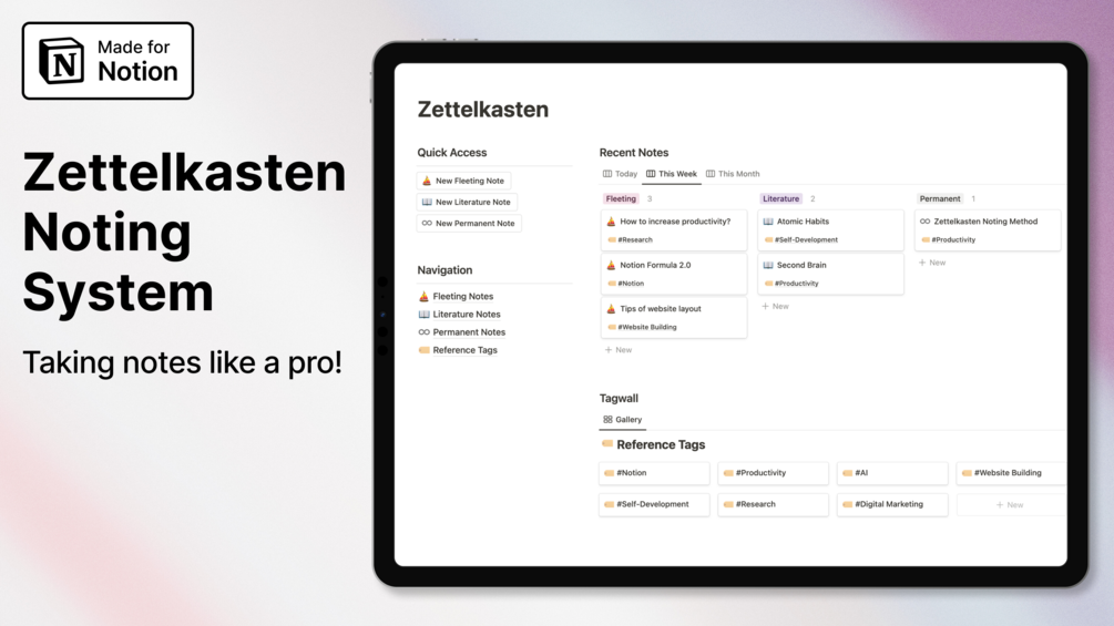 Zettelkasten Noting Method - Personal Knowledgement Management