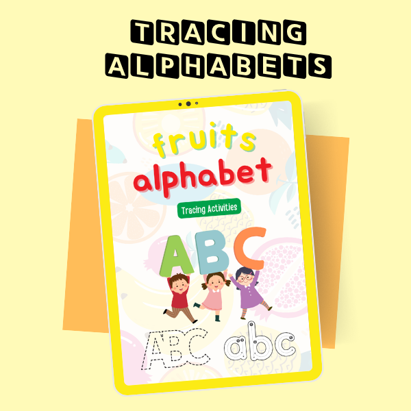 Tracing Fruit Alphabets