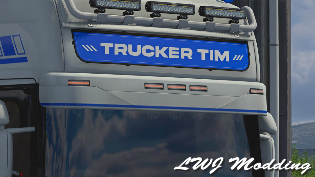 [ETS2] Scania RJL Visor Orange Next Gen Lights