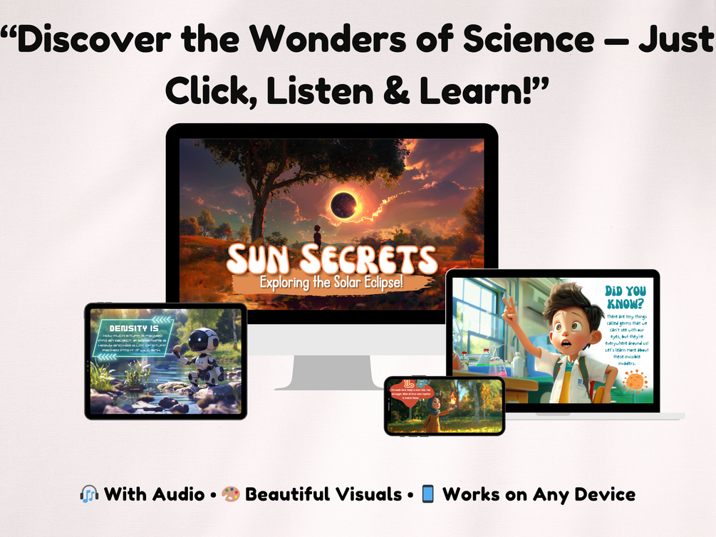 Discover & Learn: Interactive Science Storybook for Kids (Complete Set)