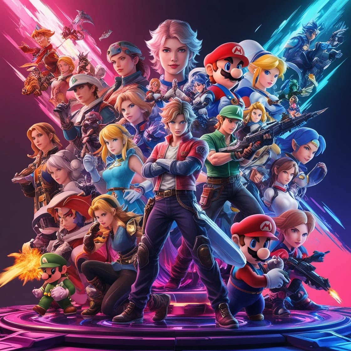 🎮 Unleash Your Creativity with Video Games Fan Art 🎨