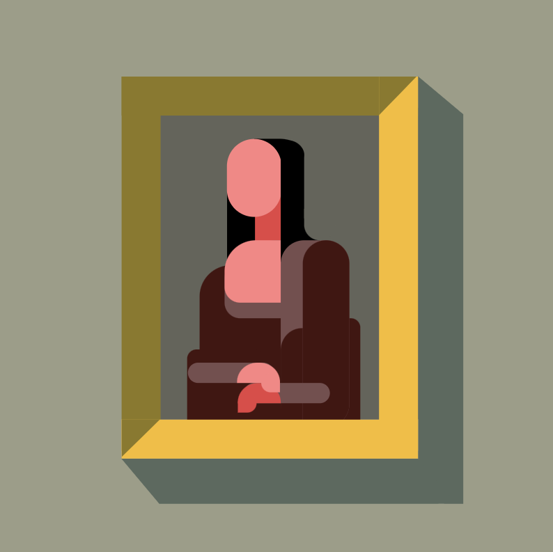 Monalisa – HTML & CSS Artwork