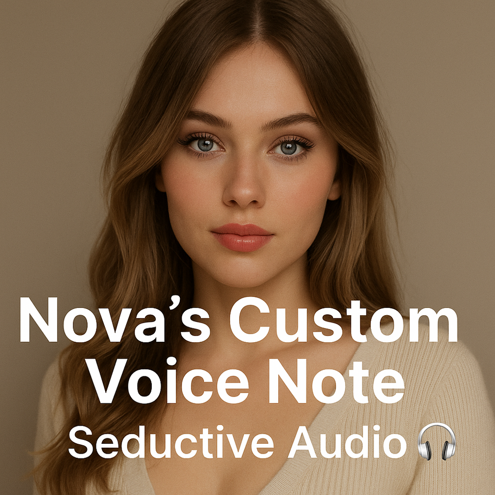 Nova’s Custom Voice Note – Seductive Audio 🎧