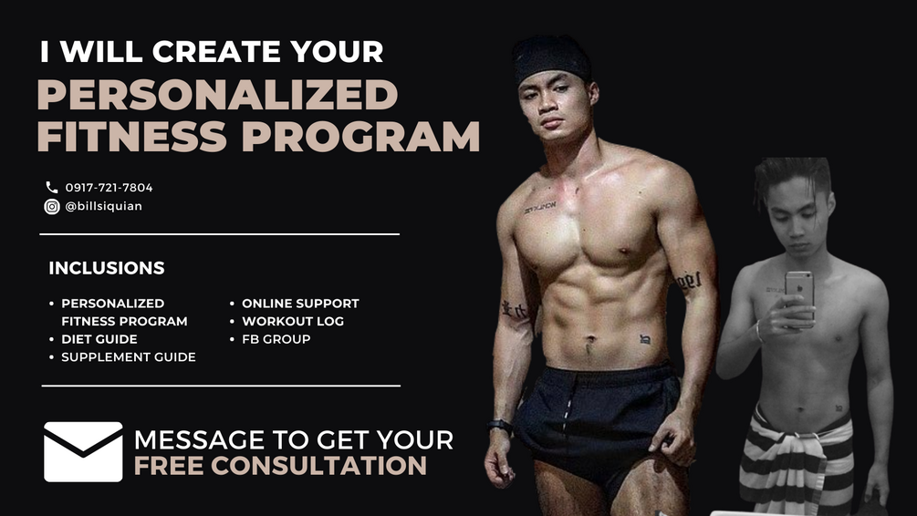 Online Fitness Coaching by: Robert Siquian 📲