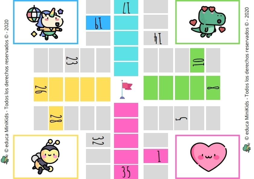 El juego del parchís