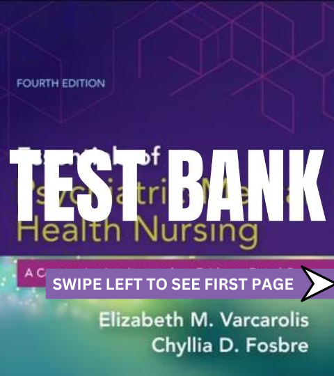 Essentials Of Psychiatric Mental Health Nursing Care 4th Edition Test Bank