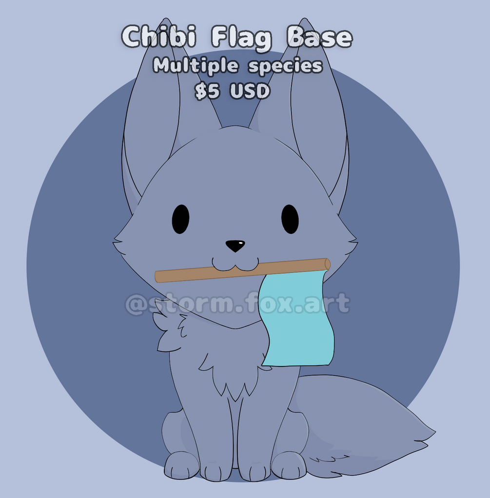 Chibi Flag Base - Multiple Species