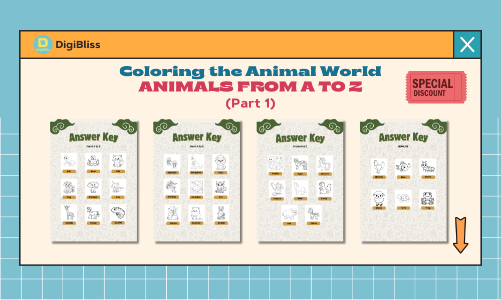 Drawing the Animal World - Animals from A to Z - Part 1