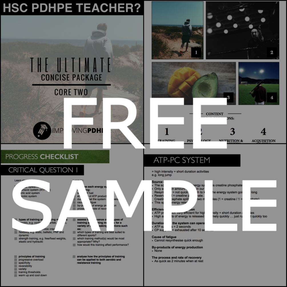 SAMPLE CORE TWO- The Ultimate Concise Summary Notes