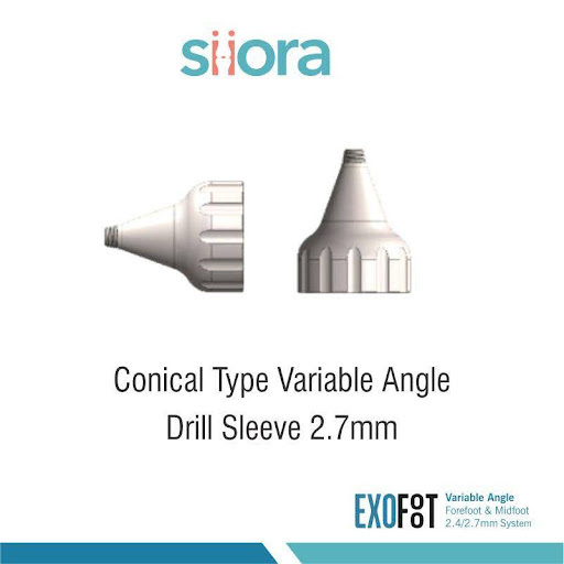 Conical Type Variable Angle Drill Sleeve 2.7mm