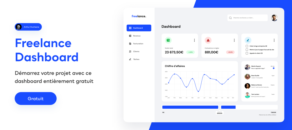 Dashboard - Freelance App