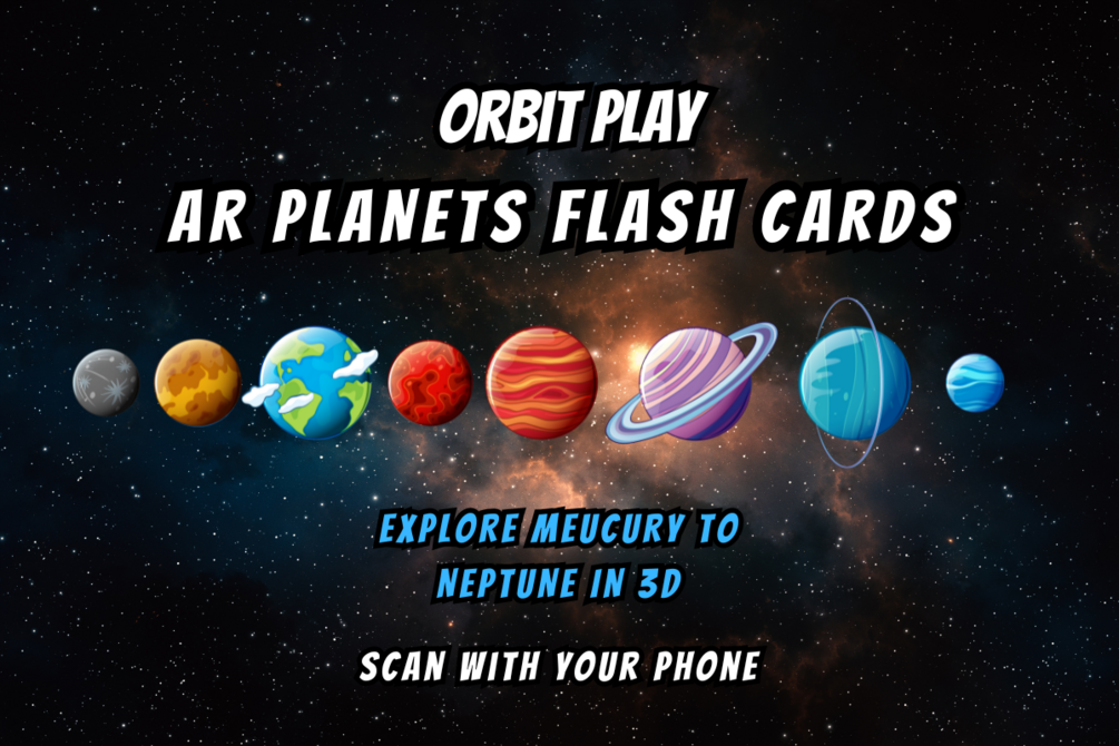 OrbitPlay AR Flashcards