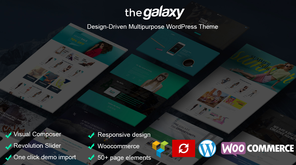 The galaxy - Design-Driven Multipurpose WordPress Theme