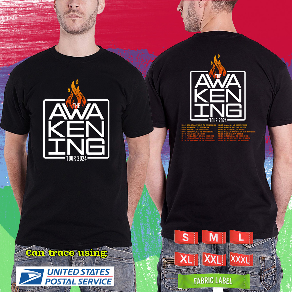 THE AWAKENING FALL TOUR 2024. THE AWAKENING TOUR. THE AWAKENING. UNISEX ...