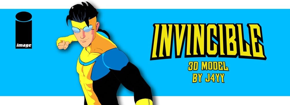Invincible (Image Comics / Ottley Style) 3D Model