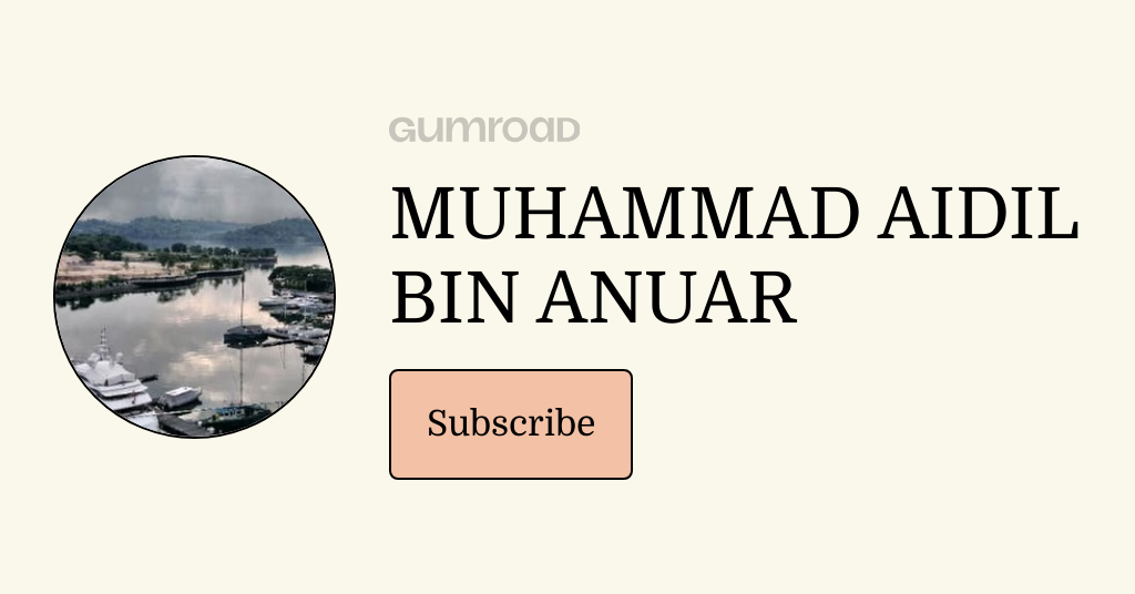 MUHAMMAD AIDIL BIN ANUAR