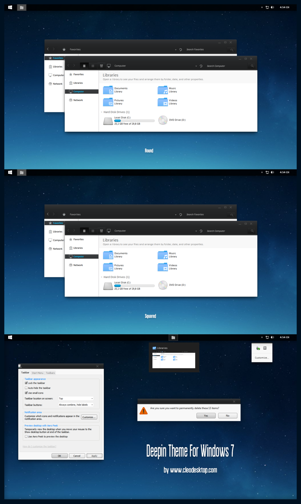 Deepin Theme For Windows 7