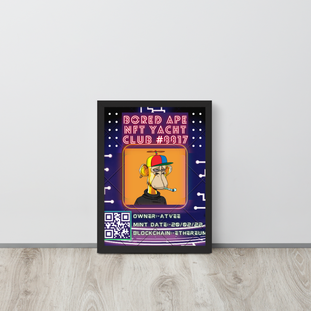 FUNKY NFT WALL PRINT